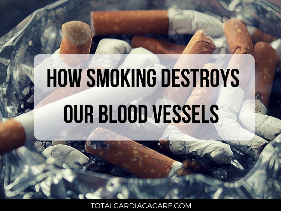 How smoking destroys our blood vessels - Total Cardiac Care | Dr Mahadevan